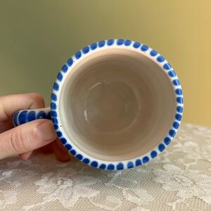 Vintage | Dining | Vintage Floral Mug Ceramic Spanish Stoneware Pottery ...